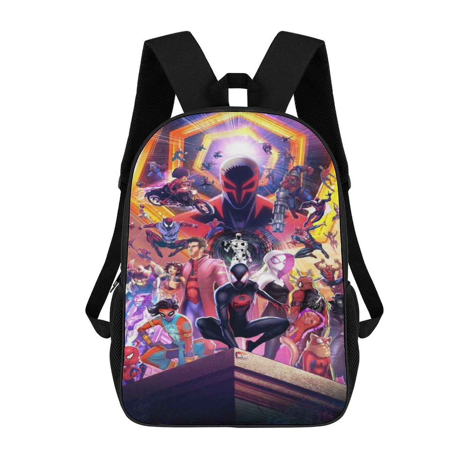 Custom Backpack Spider-Man: Across The Spider-Verse 17-Inch Anime ...