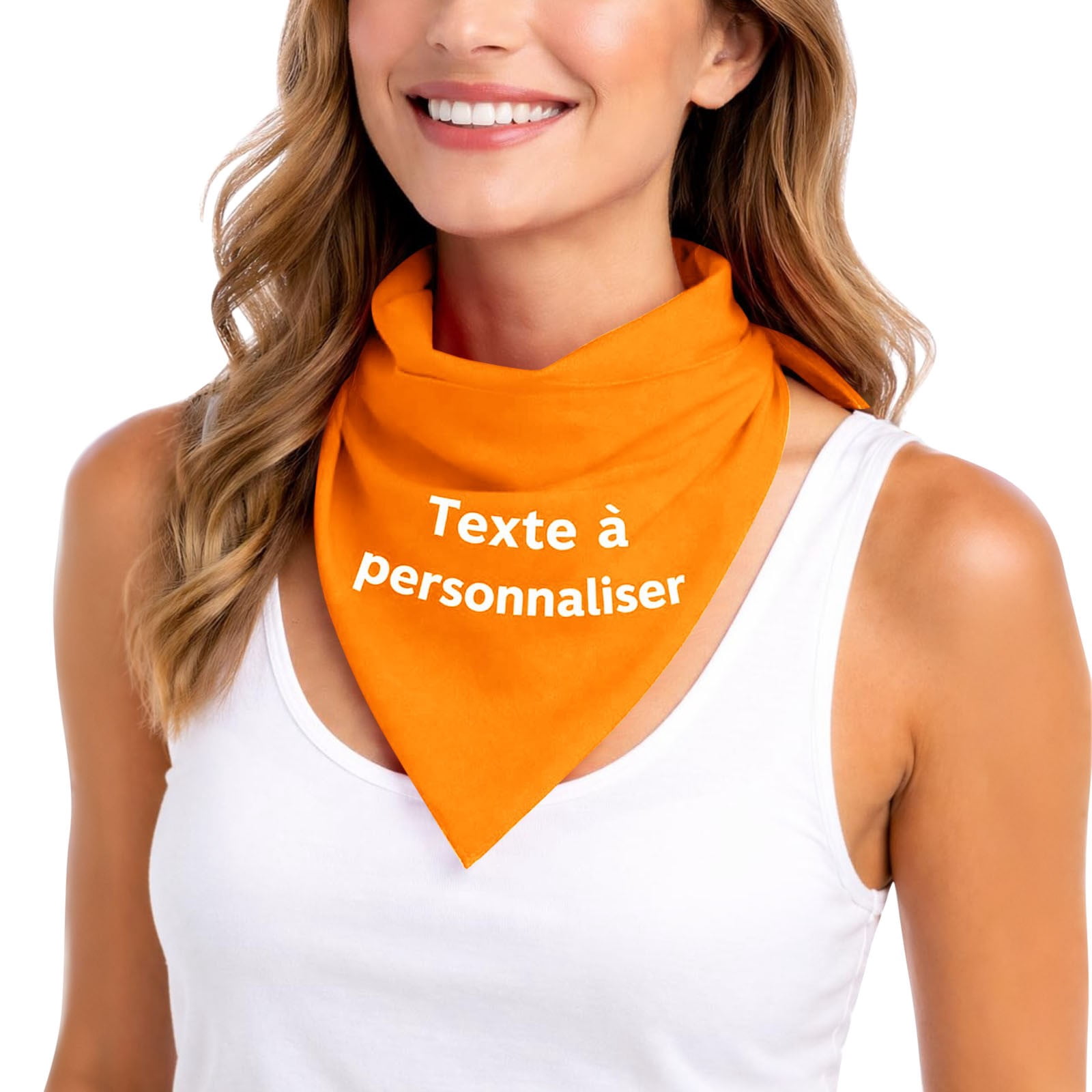 Custom Bandana With Your Text Logo Photo DIY Silk Scarf Versatile ...