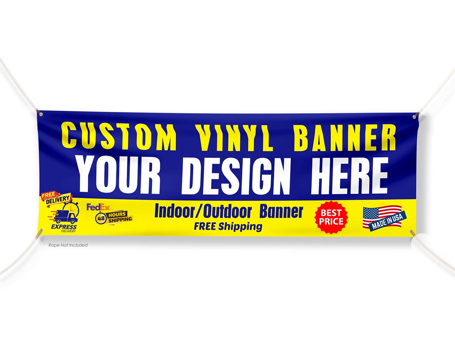 Custom Banner Printing, Vinyl Banners Any Size Banners, Outdoor ...
