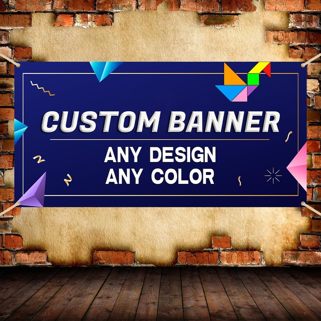 Custom Banners Personalized Banners and Signs Customize Customizable ...