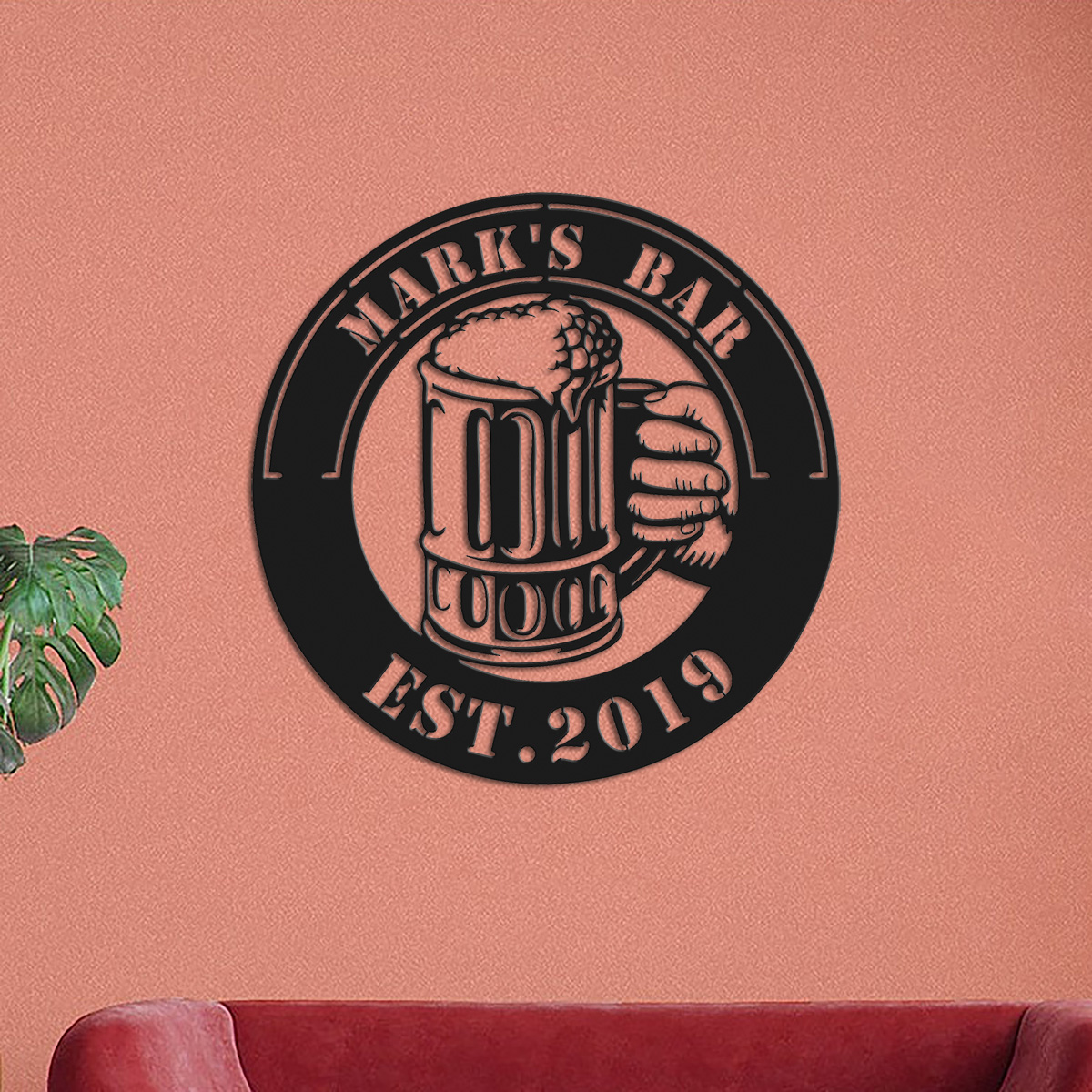 Custom Bar sign, Metal Bar sign, Personalized Bar Sign ,Business Sign ...