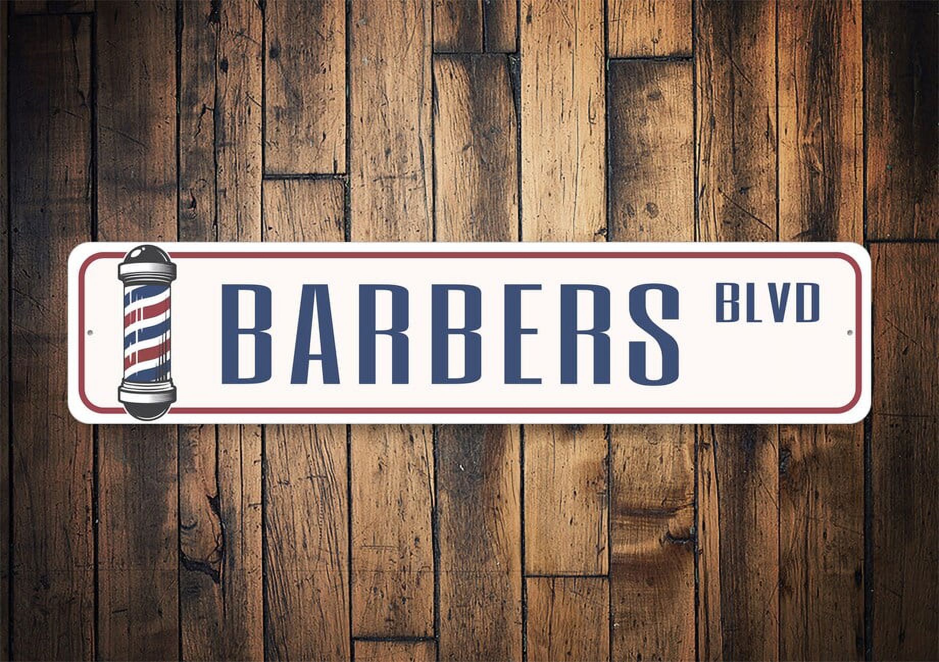 Custom Barber Gift Barber Shop Sign Retro Barber Sign Decor For Barber ...