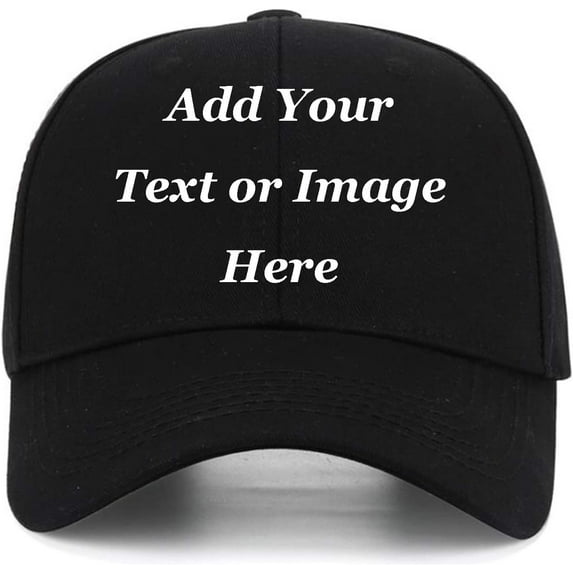 Custom Baseball Cap with Your Text for Men Women,Personalized ...