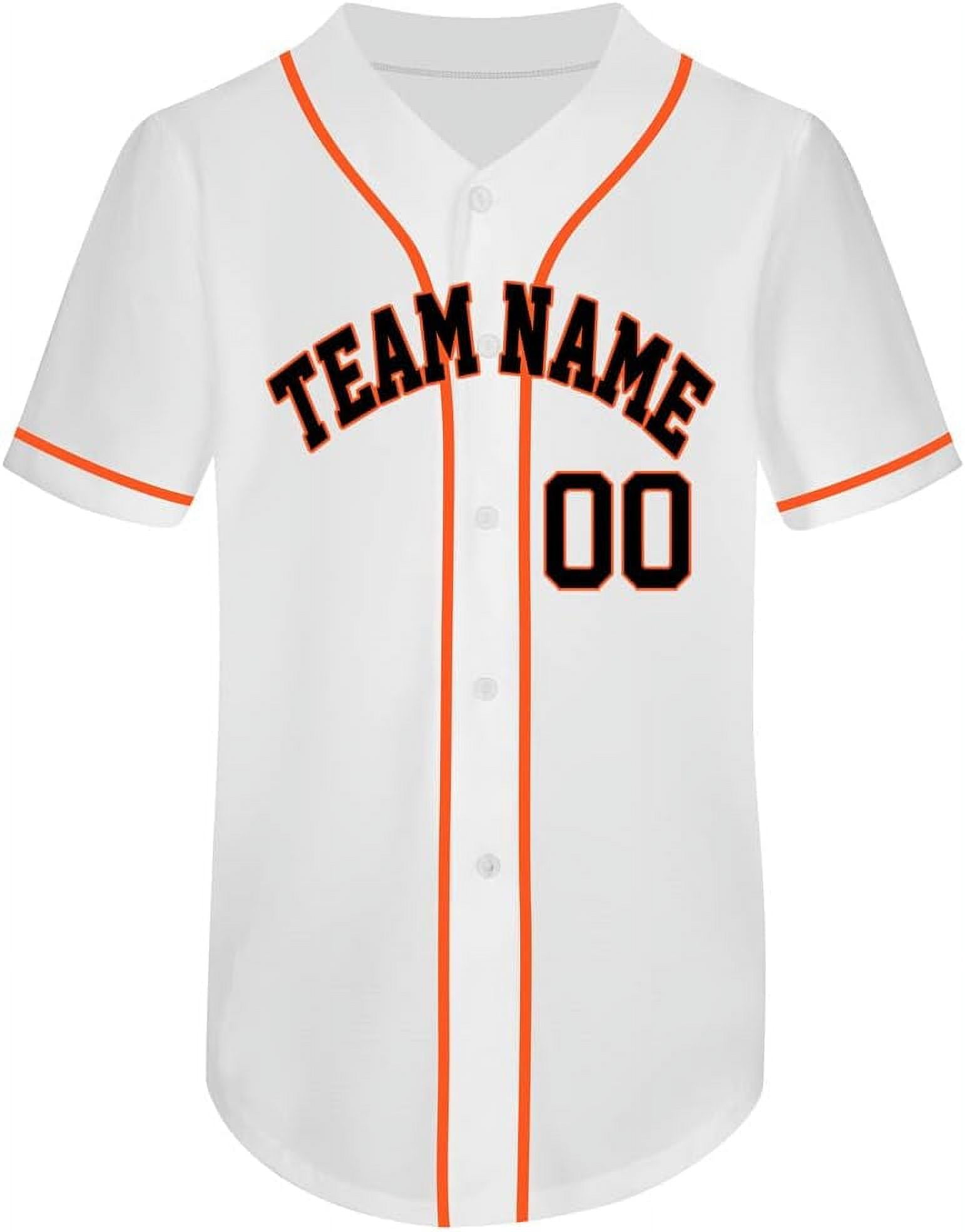 Custom Baseball Jersey Shirt Embroidered Name and Numbers for Men/Women ...