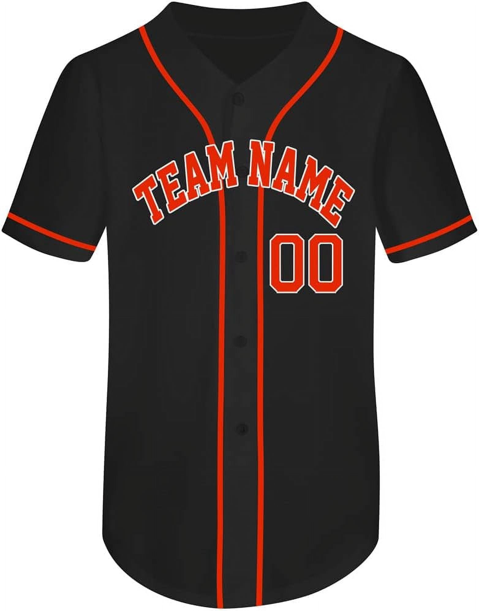Custom Baseball Jersey Shirt Embroidered Name and Numbers for Men/Women ...