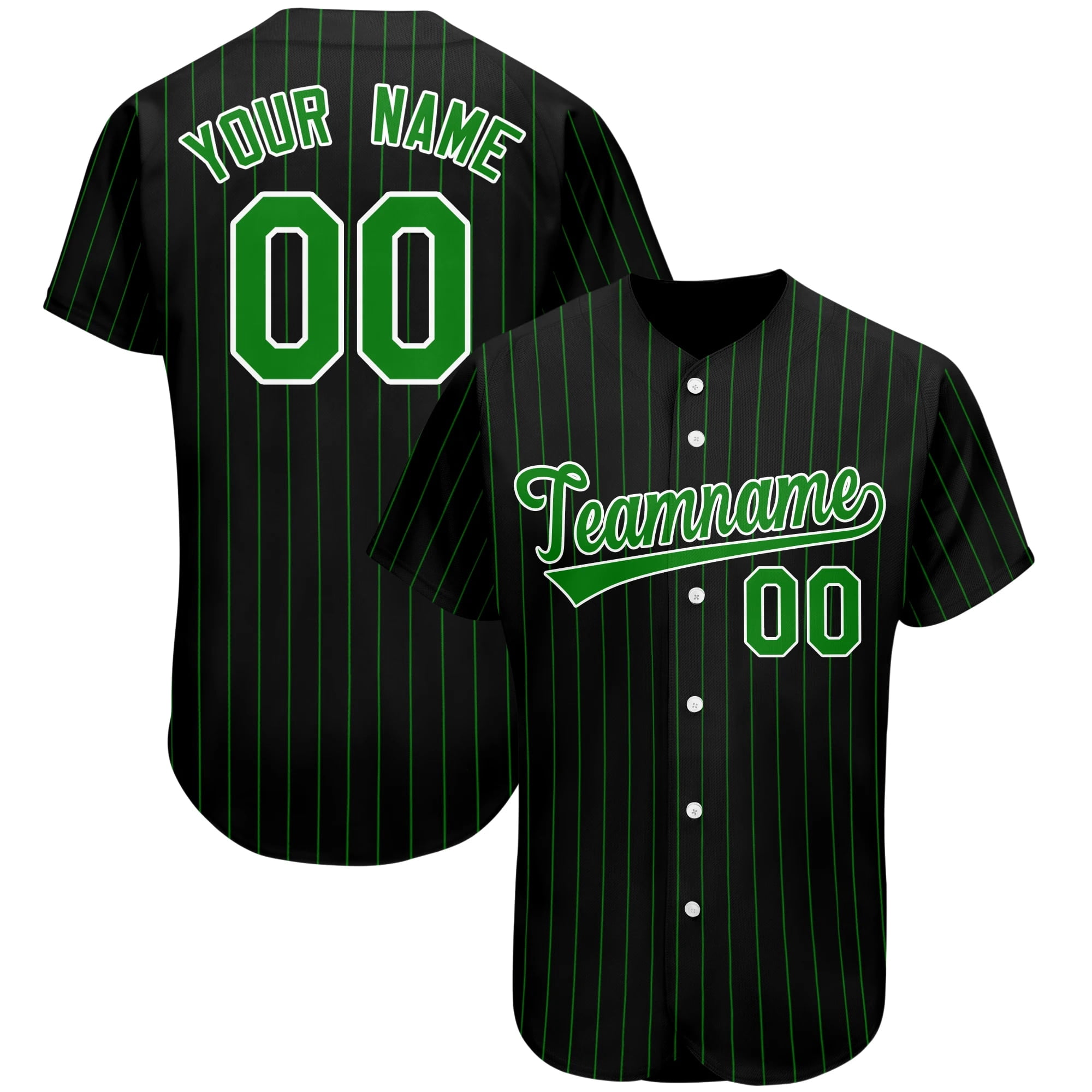 Custom Baseball Jerseys Personalized Design Your NameNumber Striped ...
