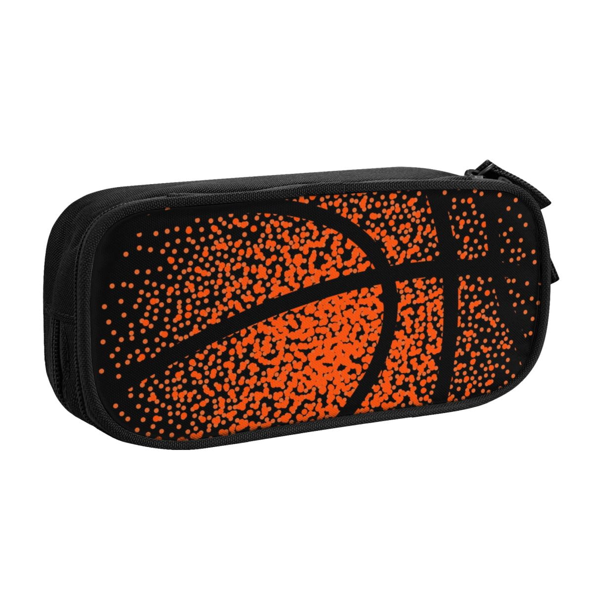 Custom Basketball Pencil Cases for Large Capacity Physical culture Dots ...