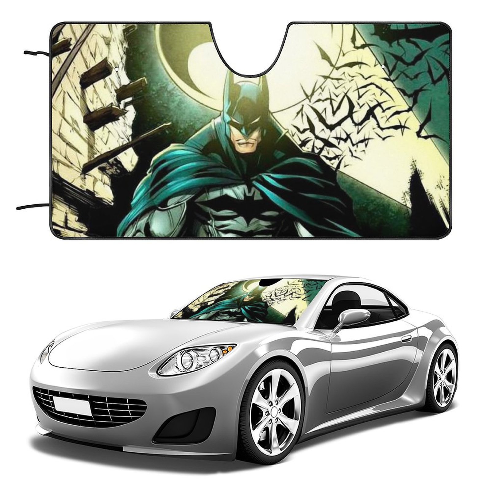 Custom Batman Car Truck and SUV Windshield Visor Car Visor Heat ...