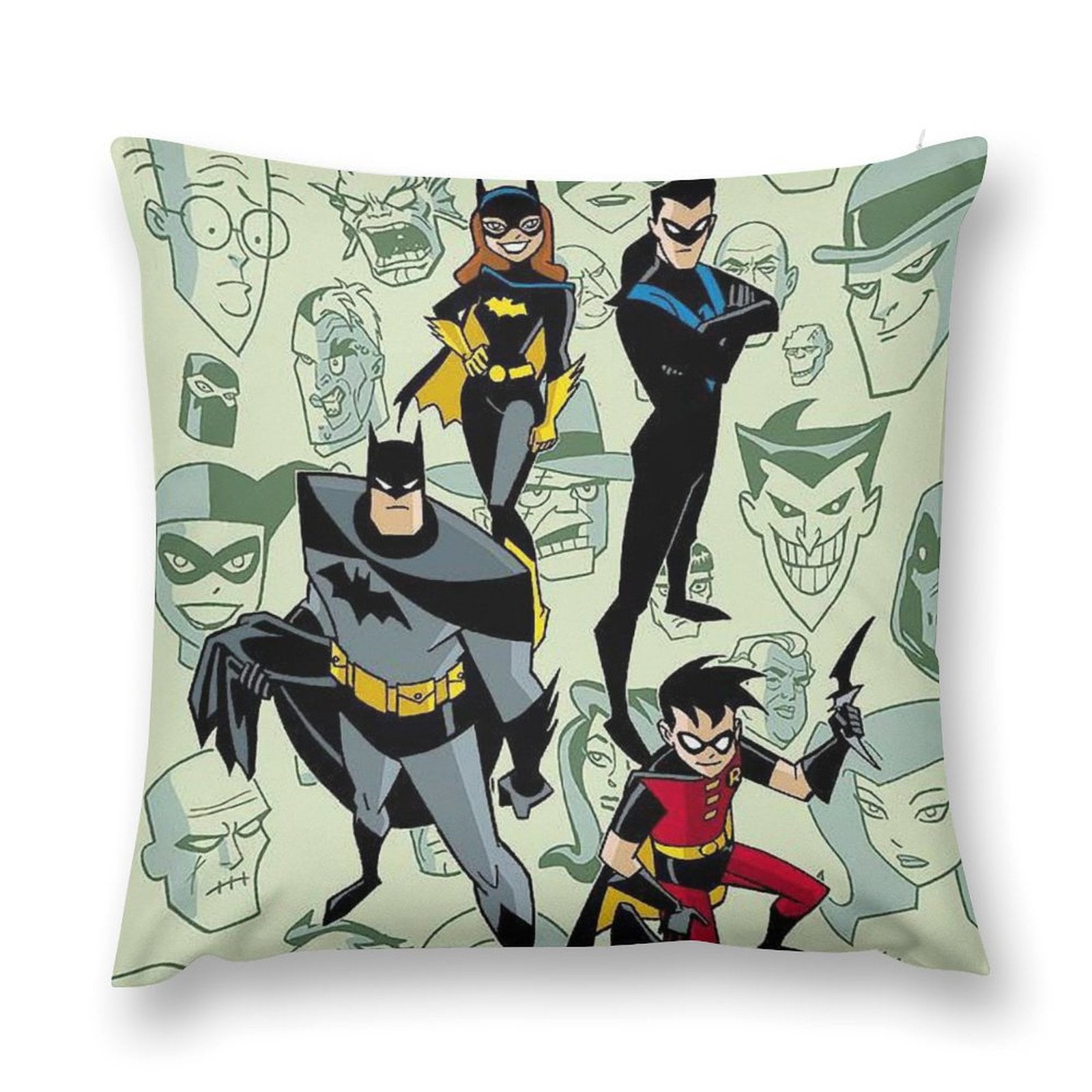 Custom Batman Pillowcases cushion covers plush pillowcases soft fluffy ...