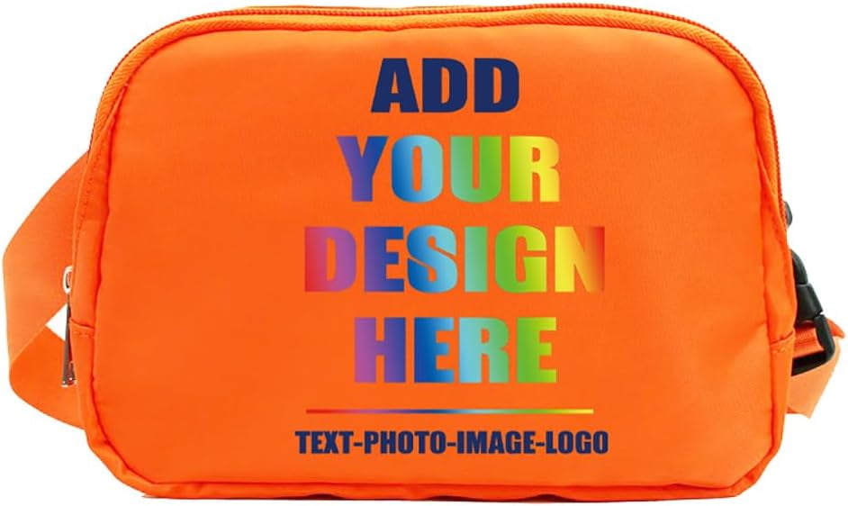 Custom Belt Bag Fanny Pack Bag Unisex Personalized Gifts Nylon Bag with ...