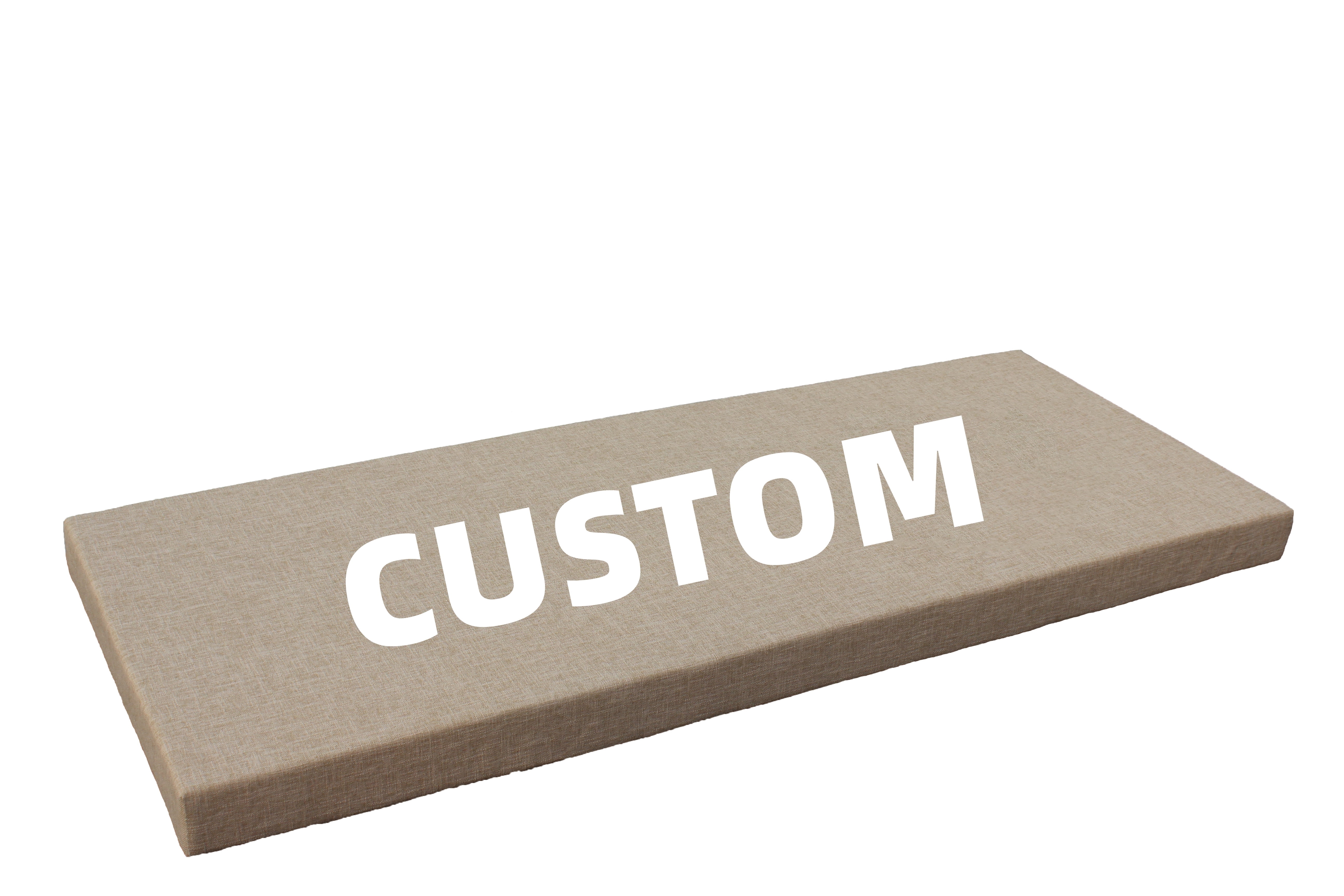 Custom Bench Cushions, Garden Furniture Cushion, Bay Window Pillow, Customized Chair Pad Cushion ...