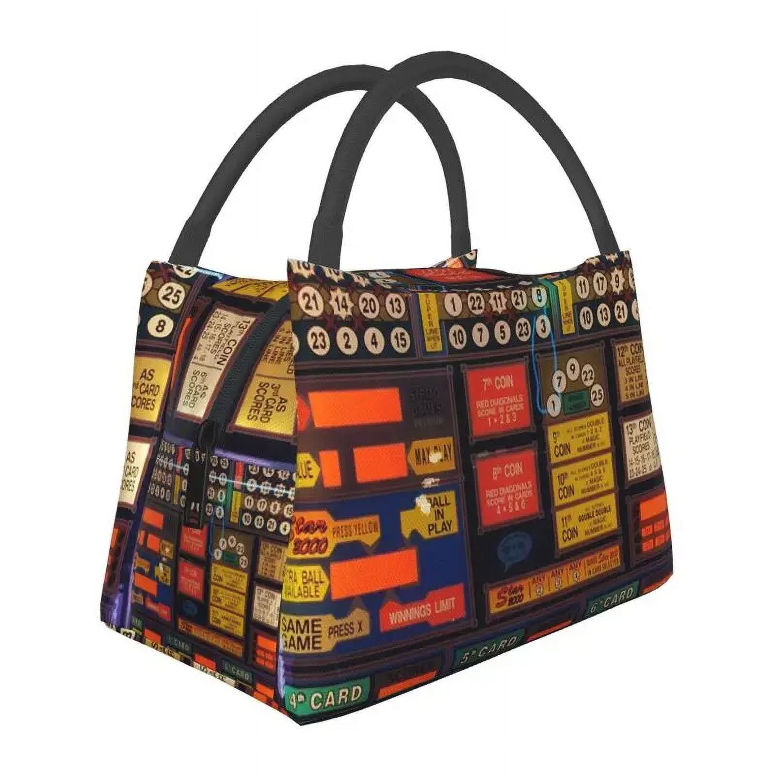 Custom Best Play Bingo Game For Bingo Players Lunch Bag Women Thermal ...