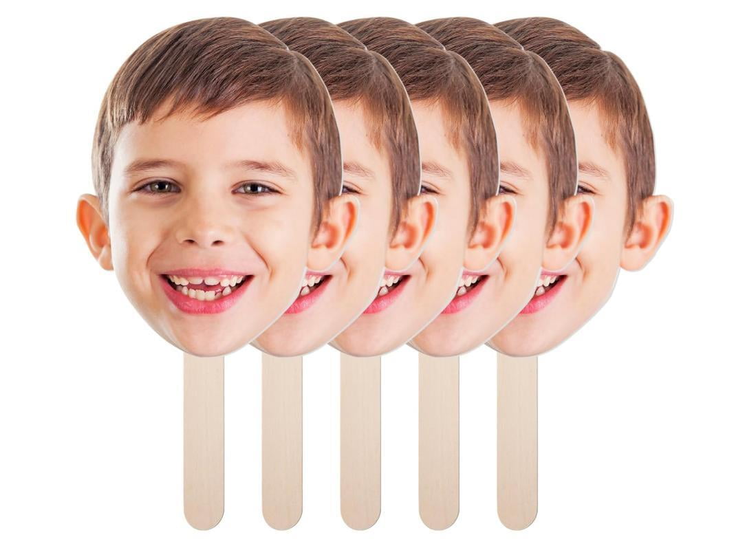 Custom Big Head Cutout Graduation, Customize Fat Heads on a Stick ...