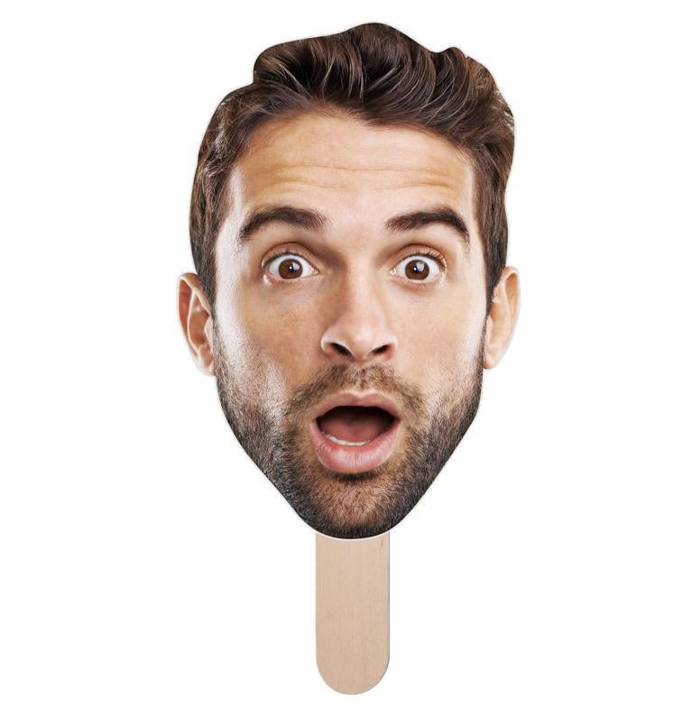 Custom Big Head Cutout Graduation, Fat Heads on a Stick, Fun Fathead ...