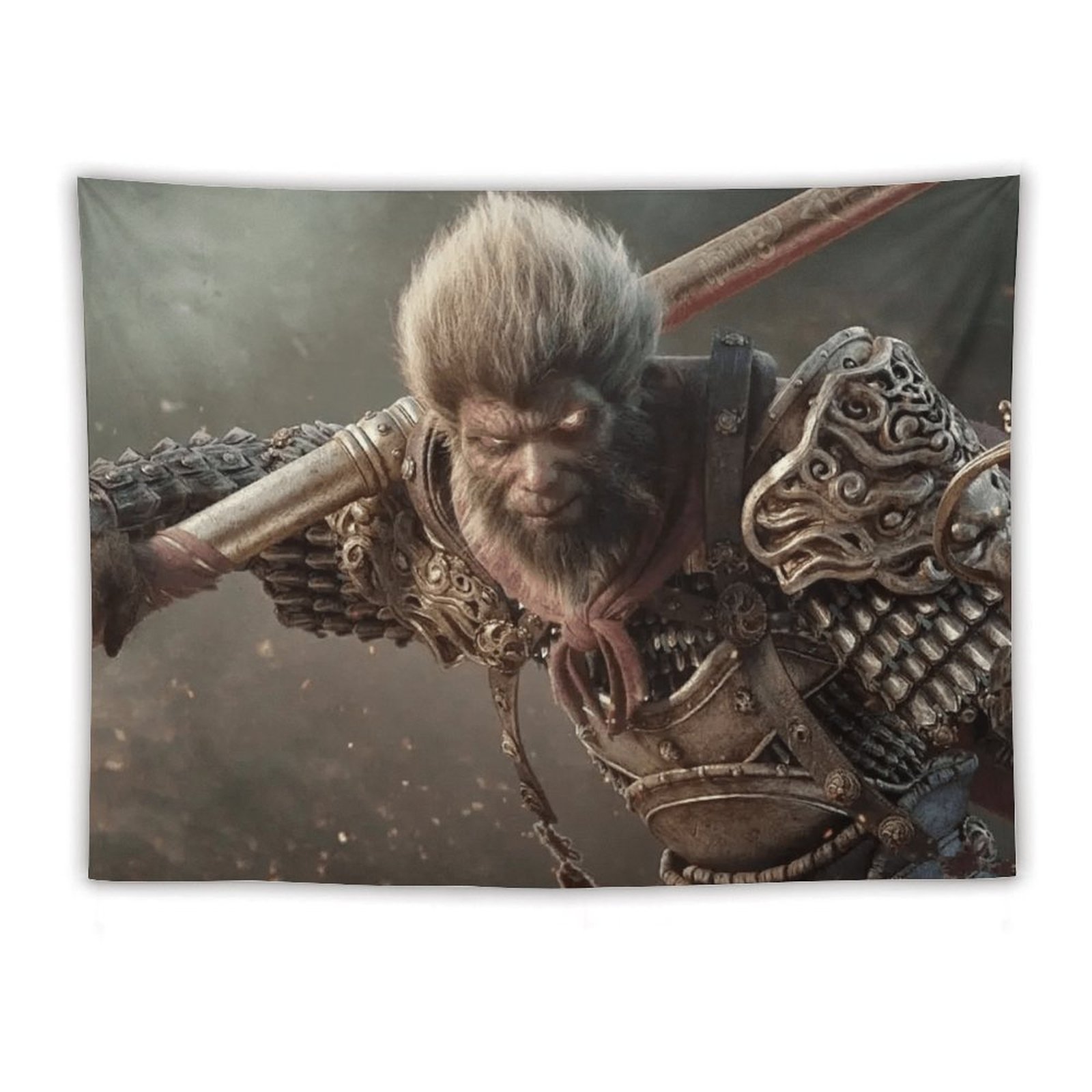 Custom Black-Myth: Wu-kong Tapestry Popular Tapestry Poster Interior ...