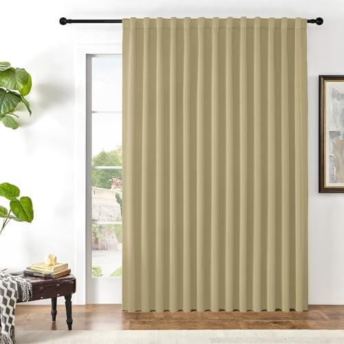 Custom Blackout Curtains for Bedroom, 1 Panel Room Darkening Curtains ...