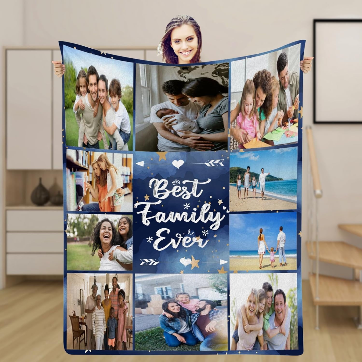 Custom Blanket Customized Blankets with Photos Personalized Picture ...