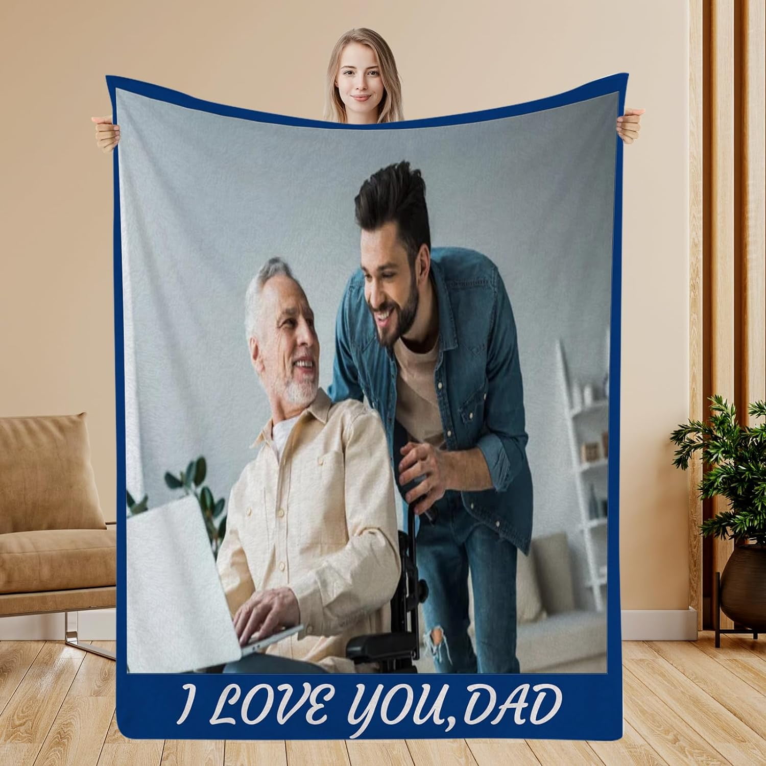 Custom Blanket Customized Blankets with Photos Personalized Picture ...