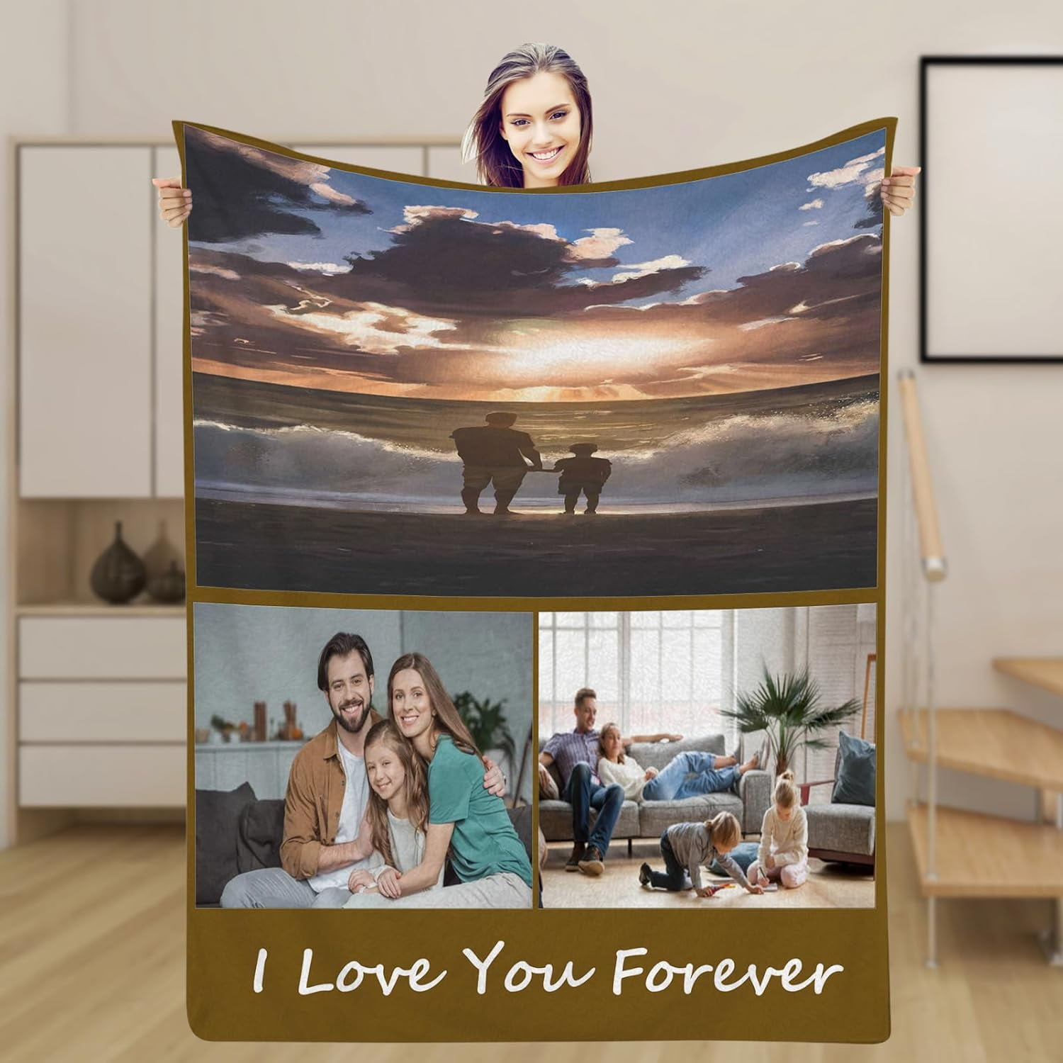 Custom Blanket Customized Blankets with Photos Personalized Picture ...