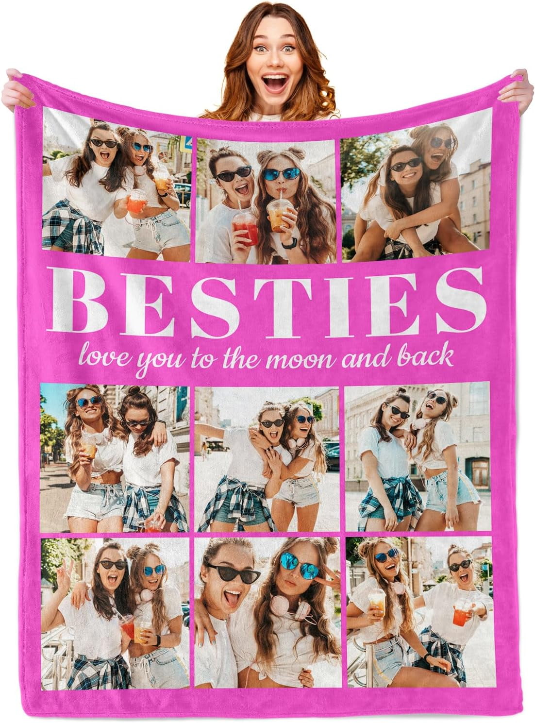 Custom Blanket with Photo Personalized Blankets and Throws Picture ...