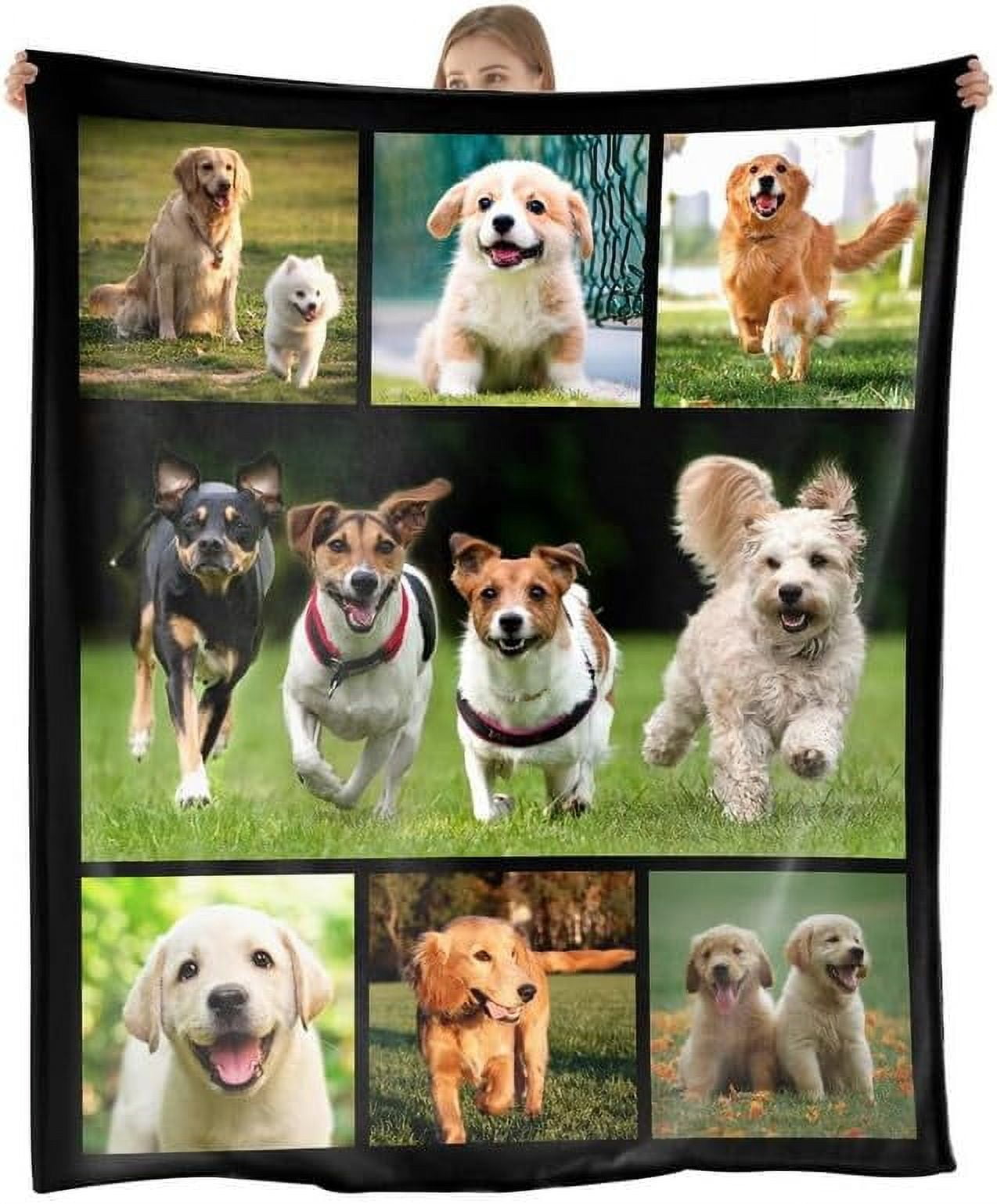 Custom Blanket With Photos Texts-Personalised Photo Blanket Flannel ...