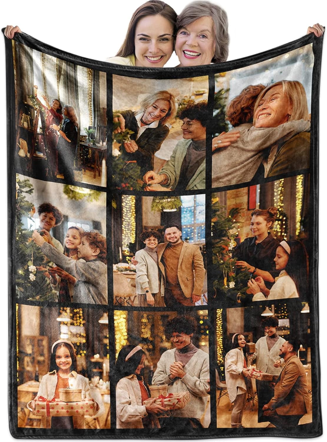 Custom Blanket with Picture, Customized Throw Photo Blankets ...