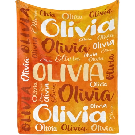 Custom Blanket with Name Personalized Blankets for Adult Boys Girls ...