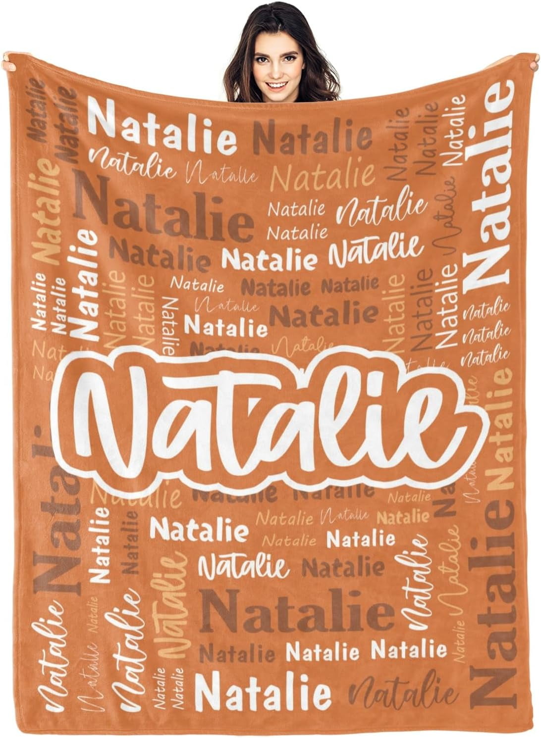 Custom Blanket with Name Personalized Blankets for Kids Adult Boys ...