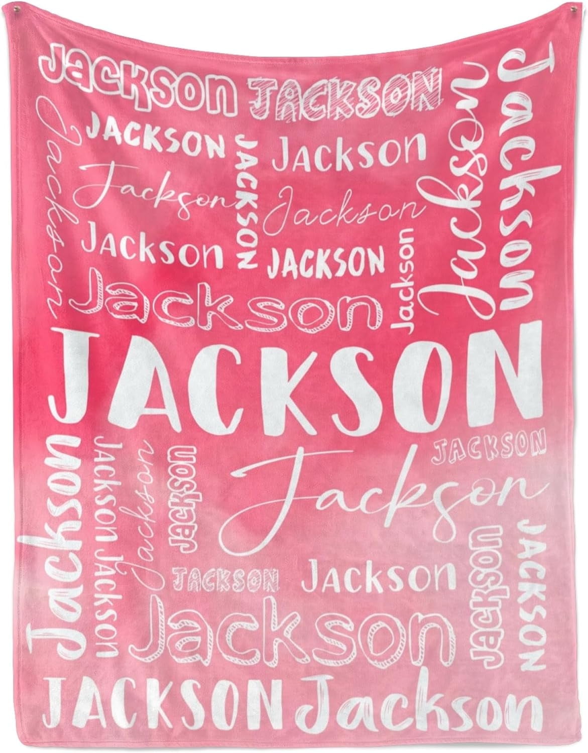 Custom Blanket with Name for Adults Kids Personalized Blanket and Throw ...