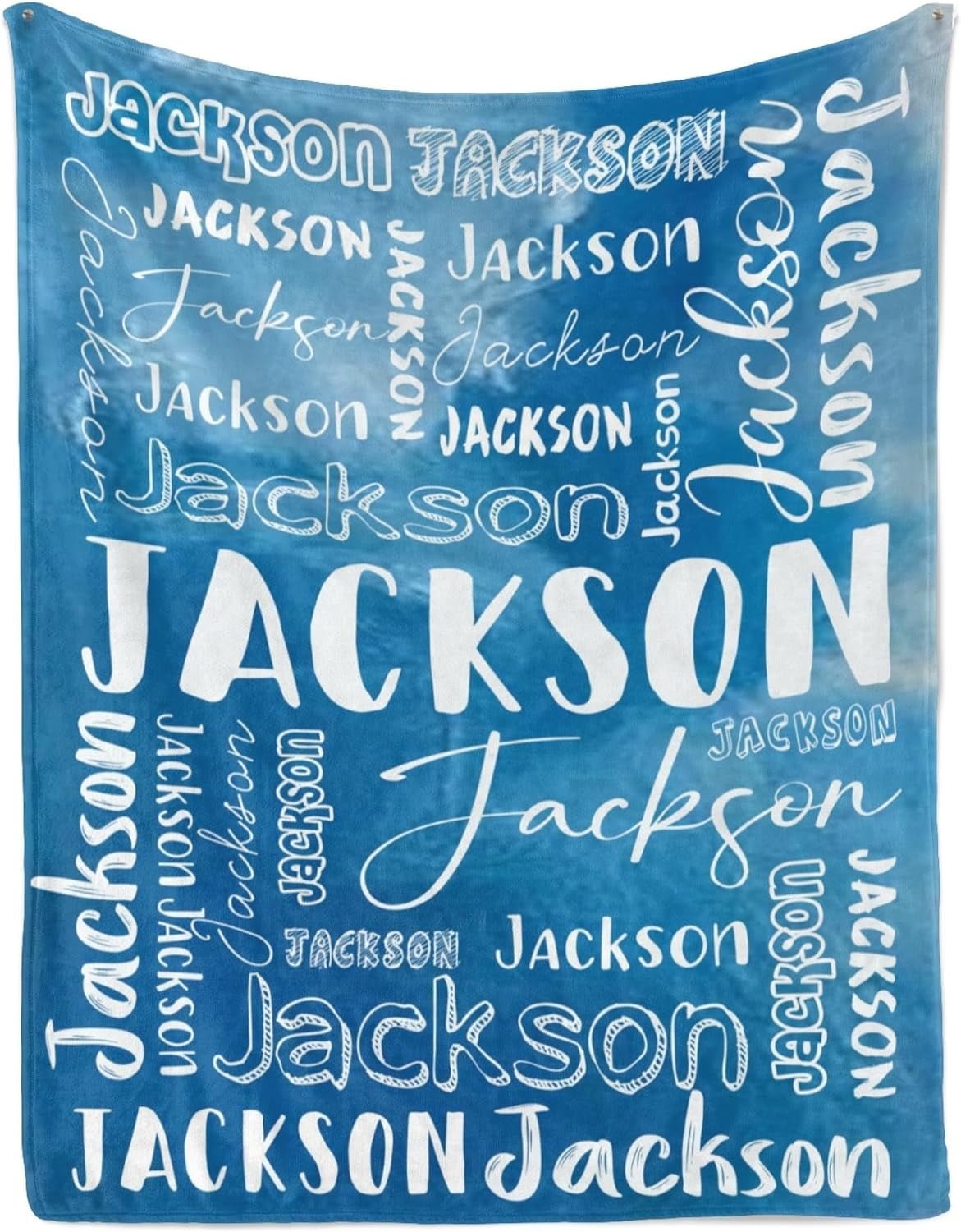 Custom Blanket with Name for Adults Kids Personalized Blanket and Throw ...