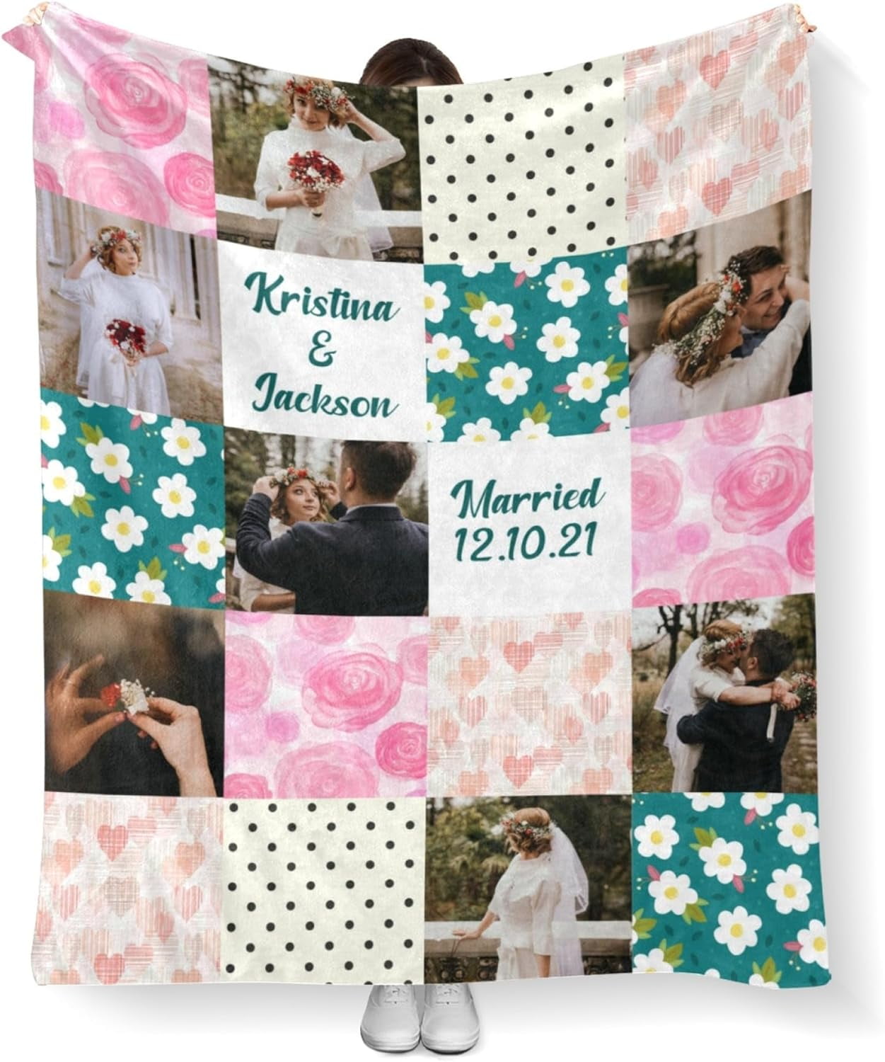 Custom Blankets Personalized Blankets with Photos Pictures Text ...