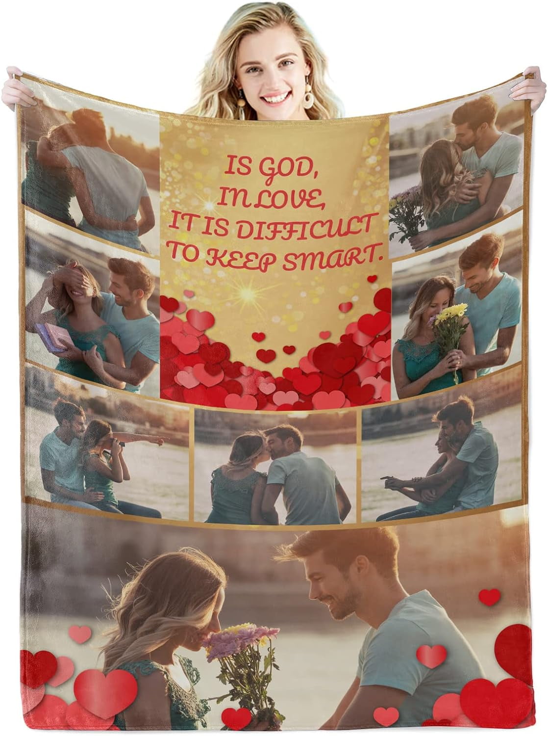 Custom Blankets with Photos Personalized Picture Blankets Using My Own ...