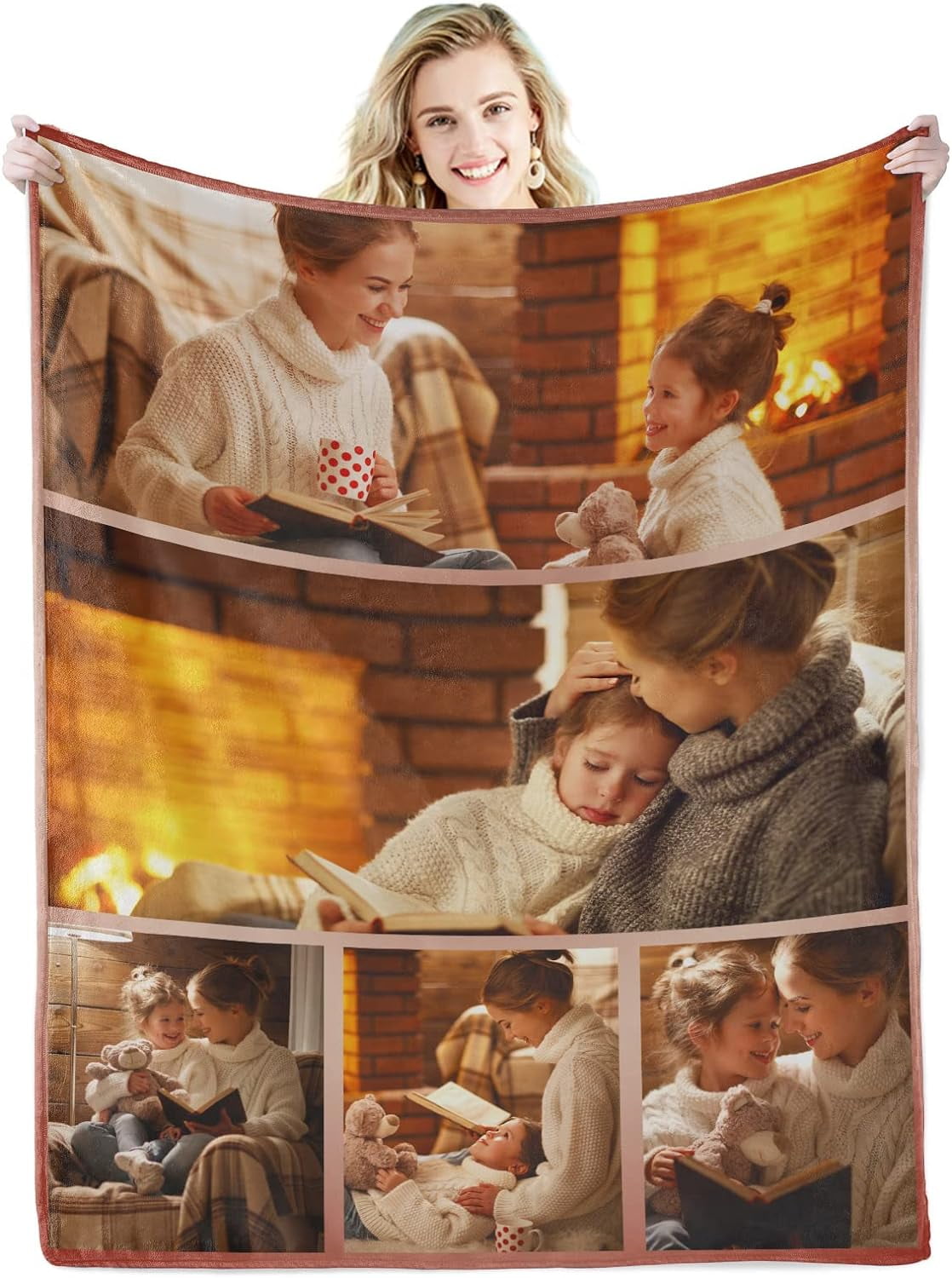 Custom Blankets with Photos Personalized Picture Blankets Using My Own ...