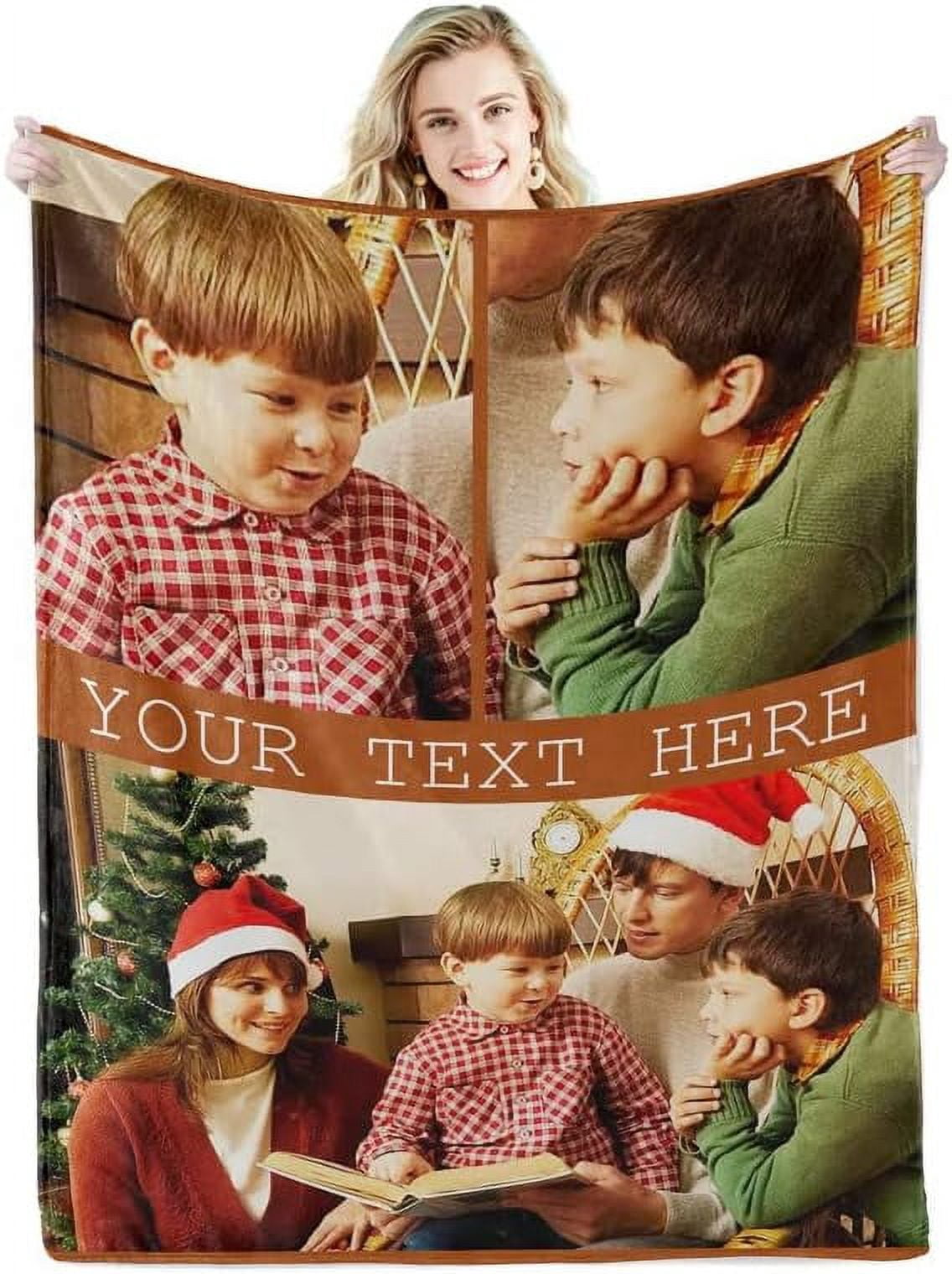 Custom Blankets with Photos Personalized Picture Blankets Using My Own ...