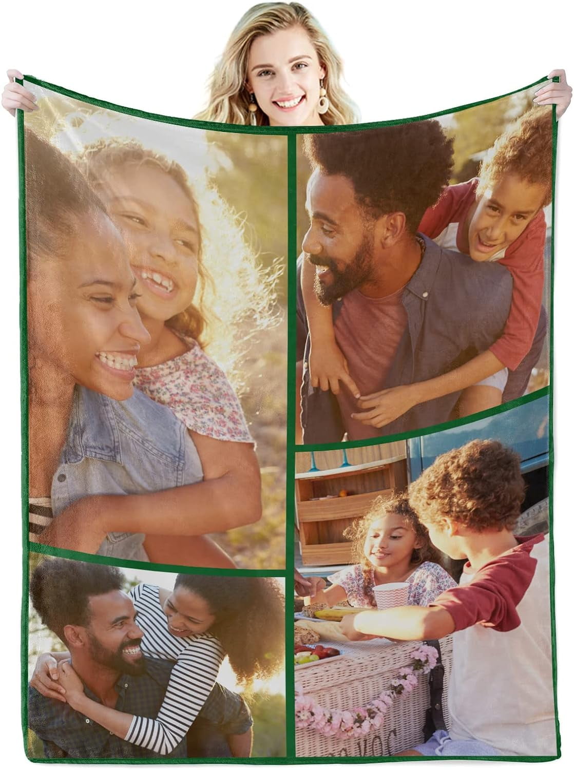 Custom Blankets with Photos Personalized Picture Blankets Using My Own ...