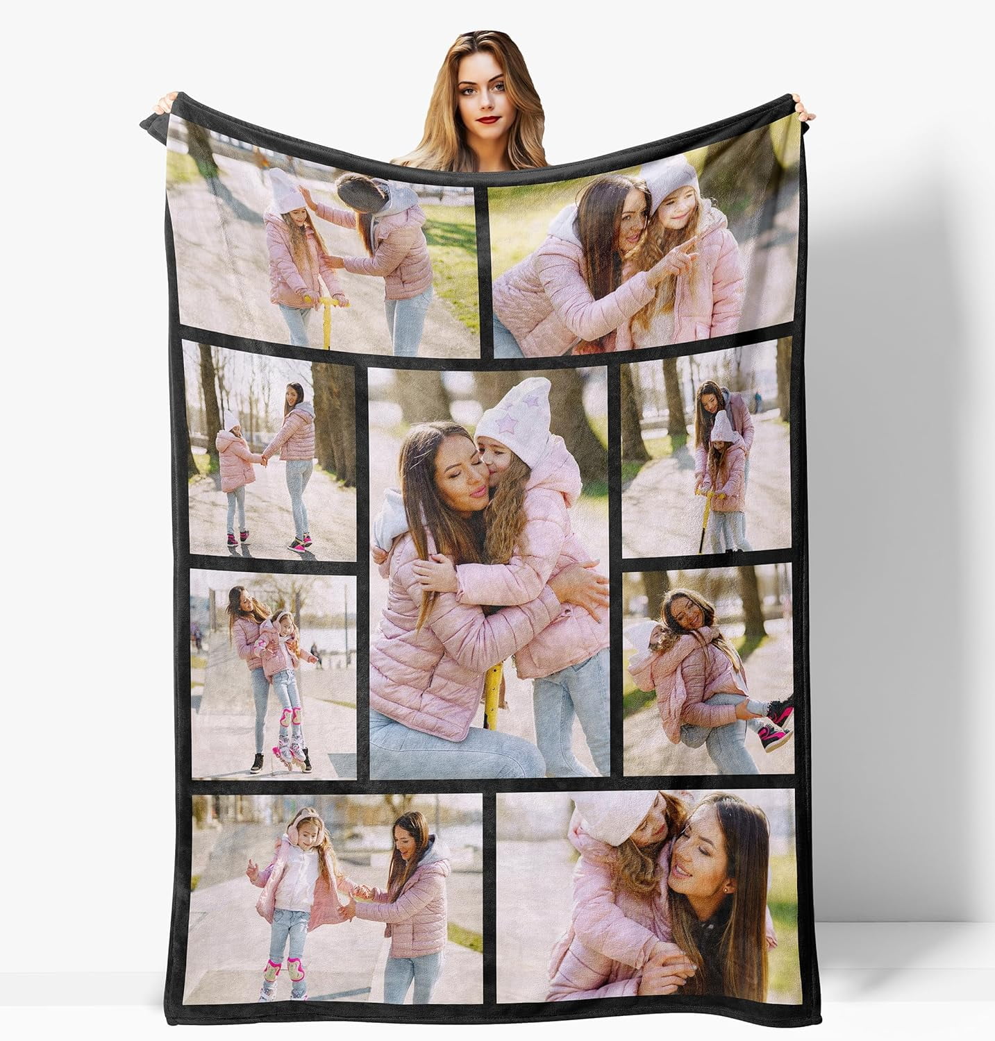 Custom Blankets with Photos Soft Personalized Blanket Made in USA 6 ...