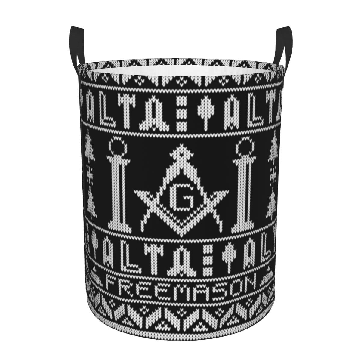 Custom Boaz And Jachin Solomon's Temple Laundry Hamper Large Clothes ...