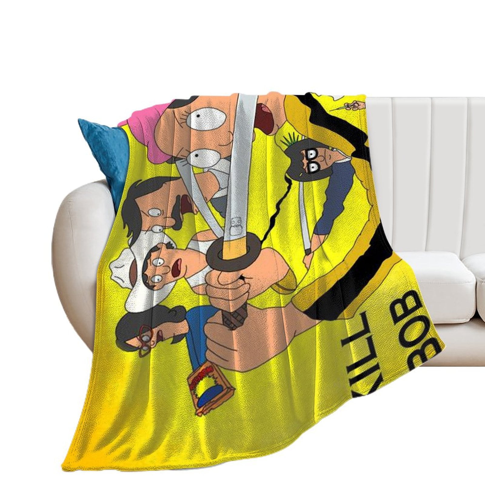Custom Bob's Burgers Blanket Air Conditioner Blanket Gift Blanket ...