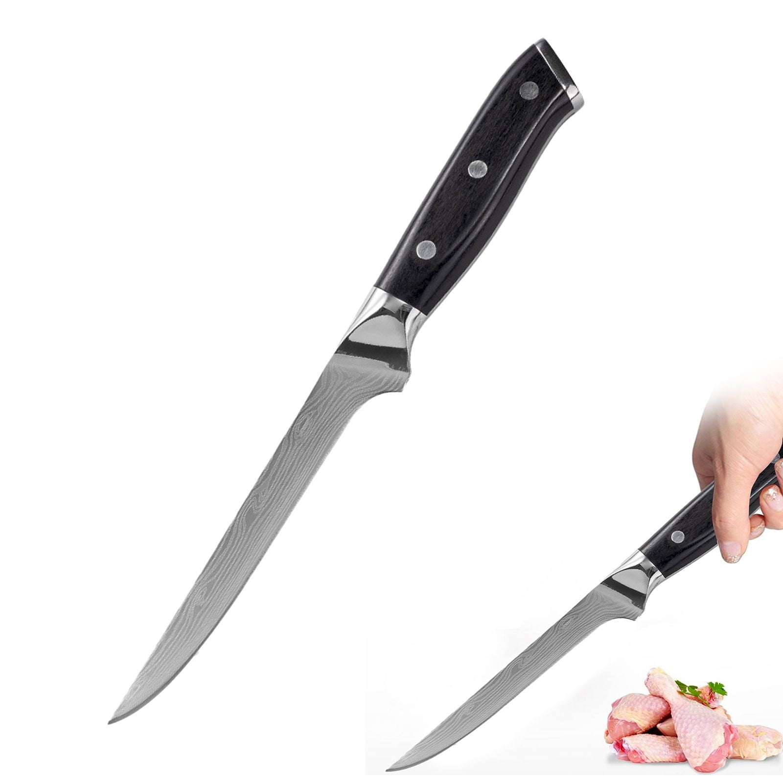 Custom Boning Knife for Fish, Personalized German Stainless Steel ...