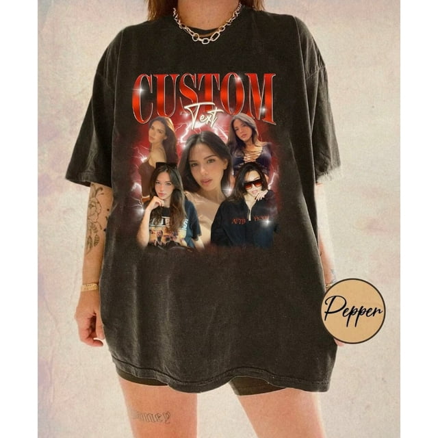 Custom Bootleg Rap Tee, Custom Bootleg Shirt, Custom Photo Shirt ...