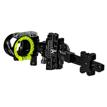 TruGlo Carbon Hybrid 5 Pin .019" Fiber Optic Archery Bow Sight, Matte ...