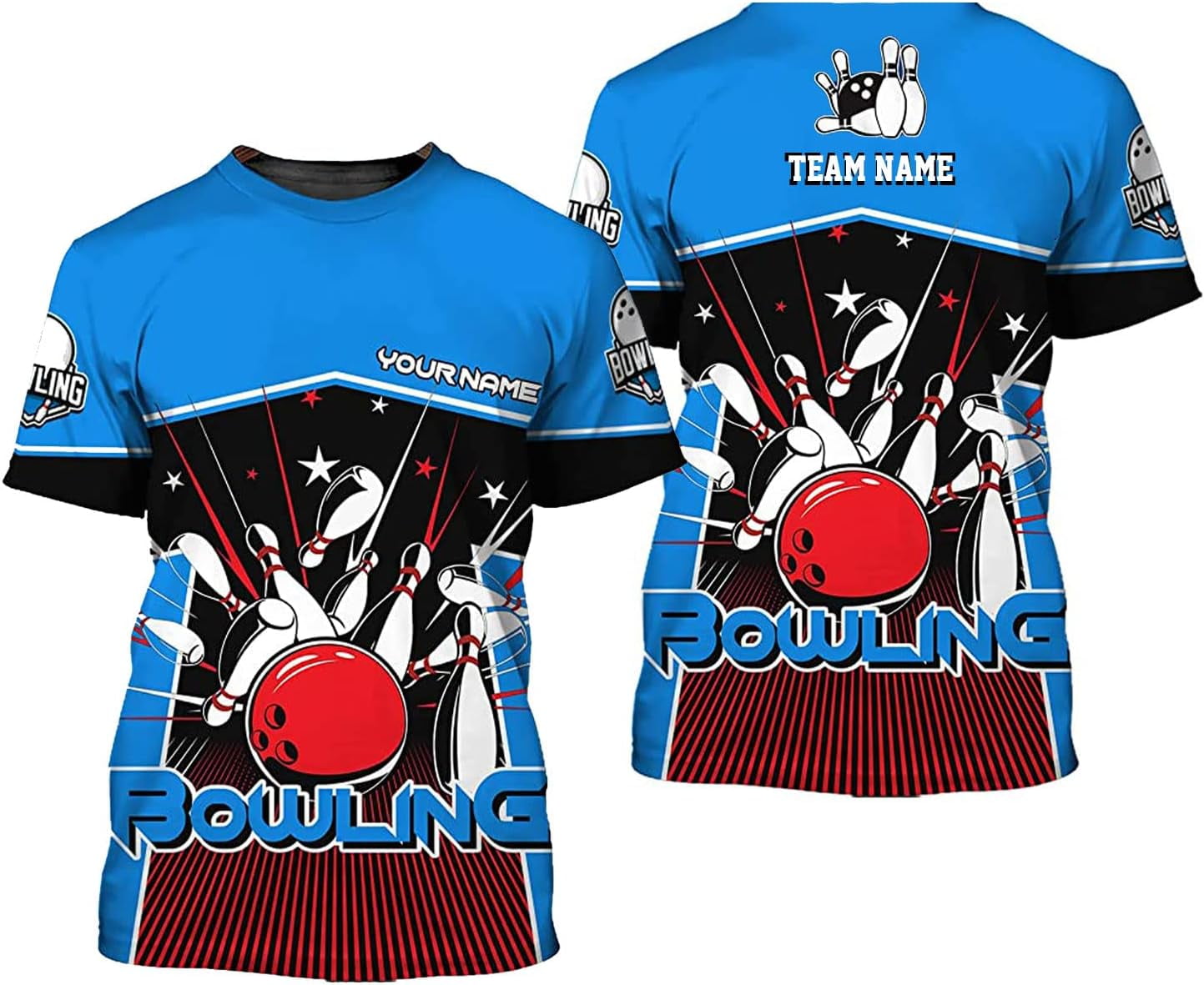 Custom Bowling Shirts, Personalized Name Bowling Shirts Unisex, Bowling ...