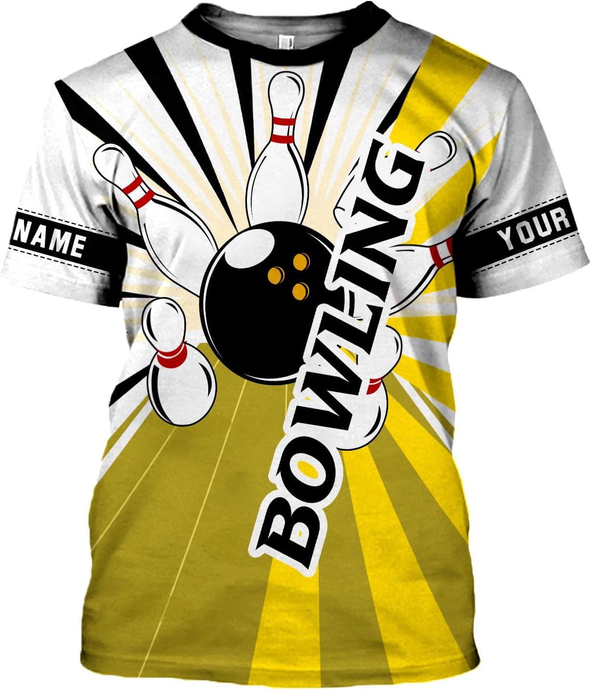 Custom Bowling Shirts, Personalized Name Bowling Shirts Unisex, Bowling ...