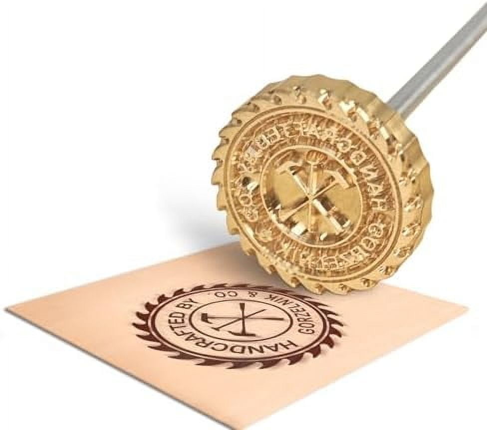 Custom Branding Iron for Wood, Personalized Wood Burning with Logo Metal Branding Iron for Wood ...