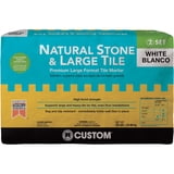 Custom Building Products Natural Stone & Large Tile Mortar - Single ...