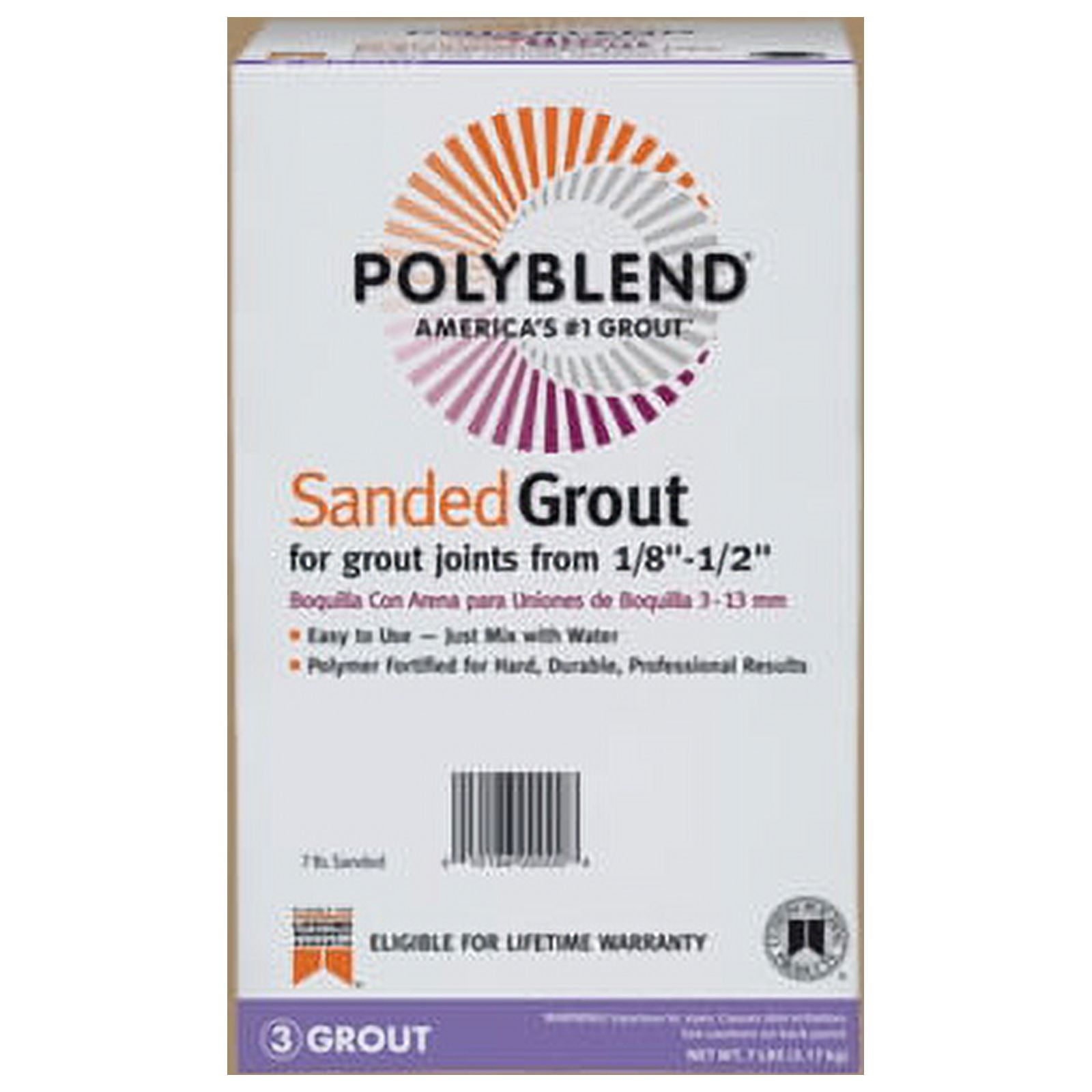 Custom Building Product PBG3807 7lb Impressions Tile Grout - Walmart.com