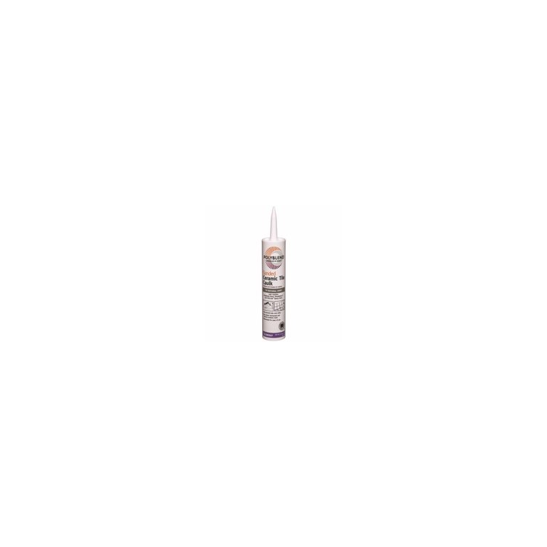 Polyblend Ceramic Tile Caulk Polyblend #115 Platinum 10.5 Oz. Sanded