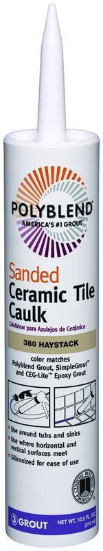 Custom Building Products PC38010S-6 Polyblend Ceramic Tile Caulk ...