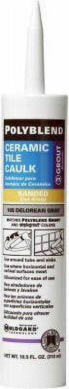 Custom Building Products Polyblend Bone Siliconized Acrylic Caulk 10.5 ...