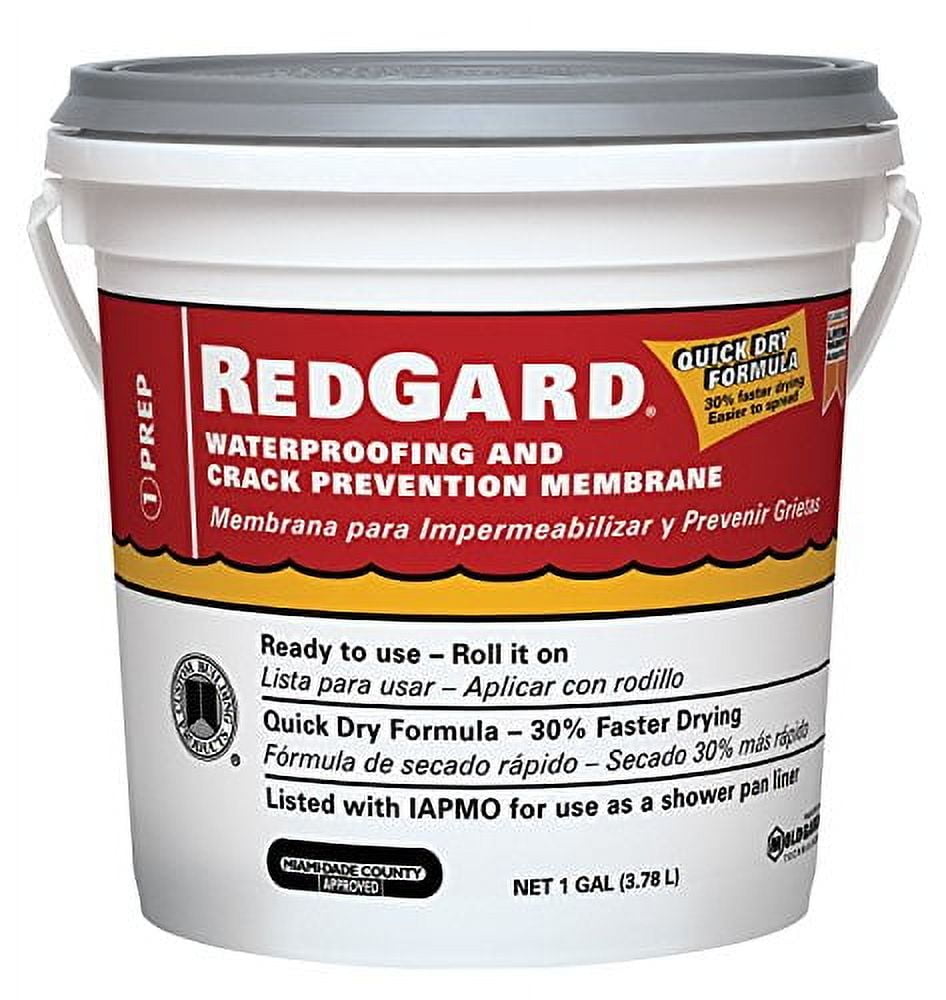 Custom Building Products RedGard Ready to Use Pink Waterproofing and ...